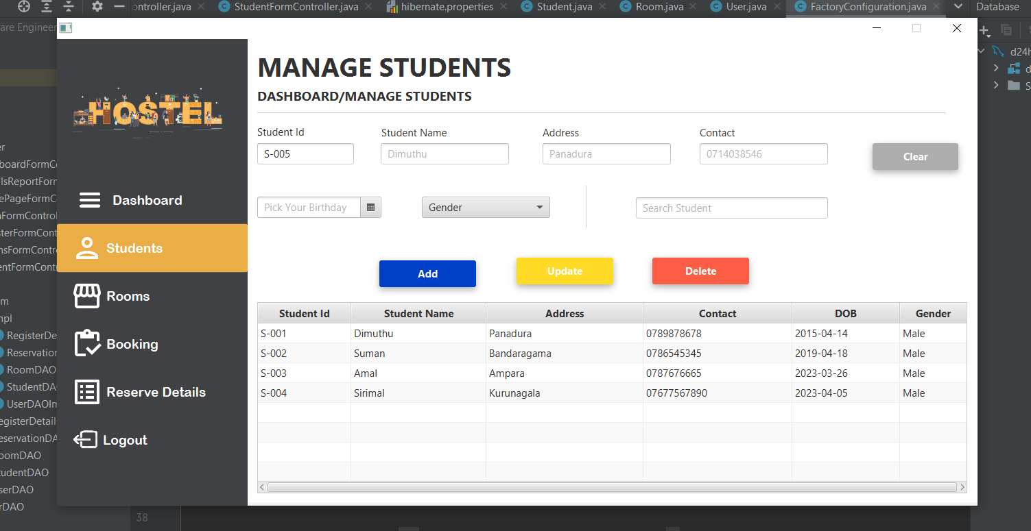GitHub - idlakshan/Hostel-Management-System: D24 Hostel System was ... GitHub - idlakshan/Hostel-Management-System: D24 Hostel System was ...