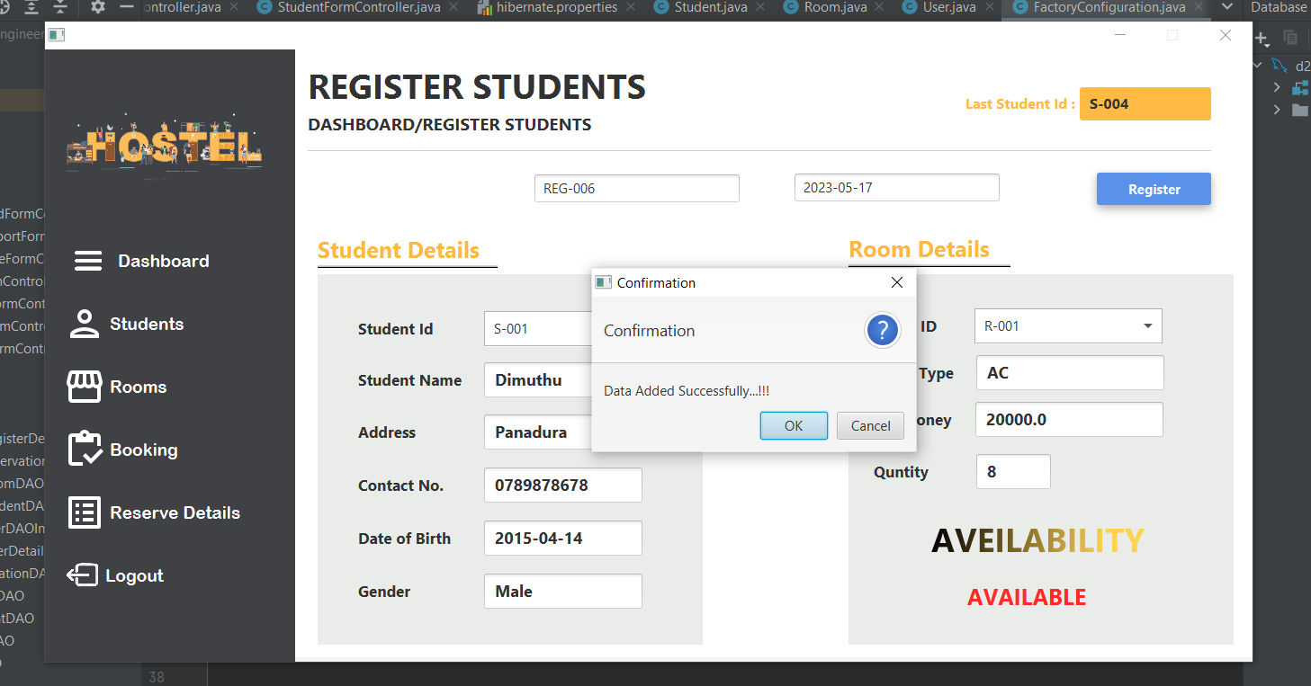 GitHub - idlakshan/Hostel-Management-System: D24 Hostel System was ... GitHub - idlakshan/Hostel-Management-System: D24 Hostel System was ...