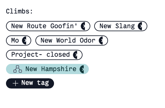 Tag's delete x-icon · Issue #699 · OpenBeta/open-tacos · GitHub