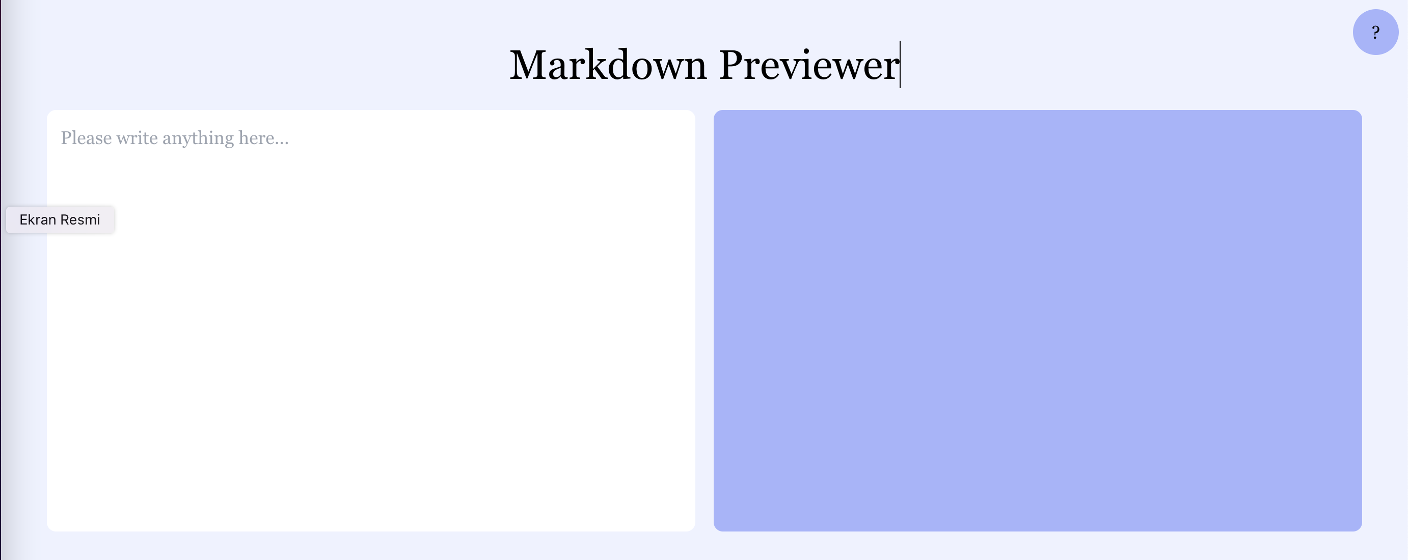 GitHub - reeyhanyilmaz/Redux-MarkdownPreviewer: Patika.dev Redux modülü "Projeler / Markdown ...