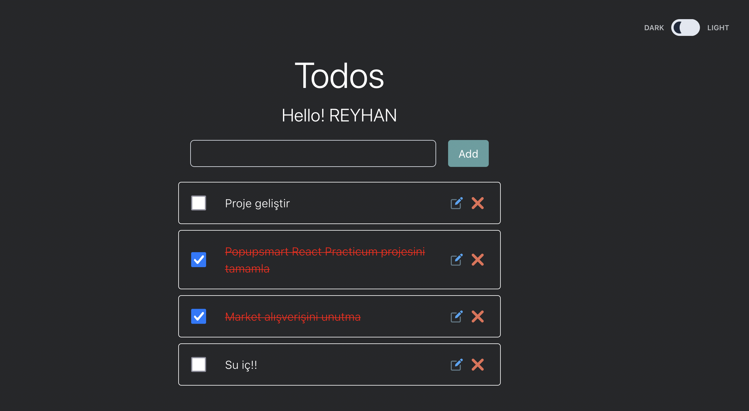 GitHub - reeyhanyilmaz/PatikaPracticumCase: Patika.dev Practicum React-Todo Case