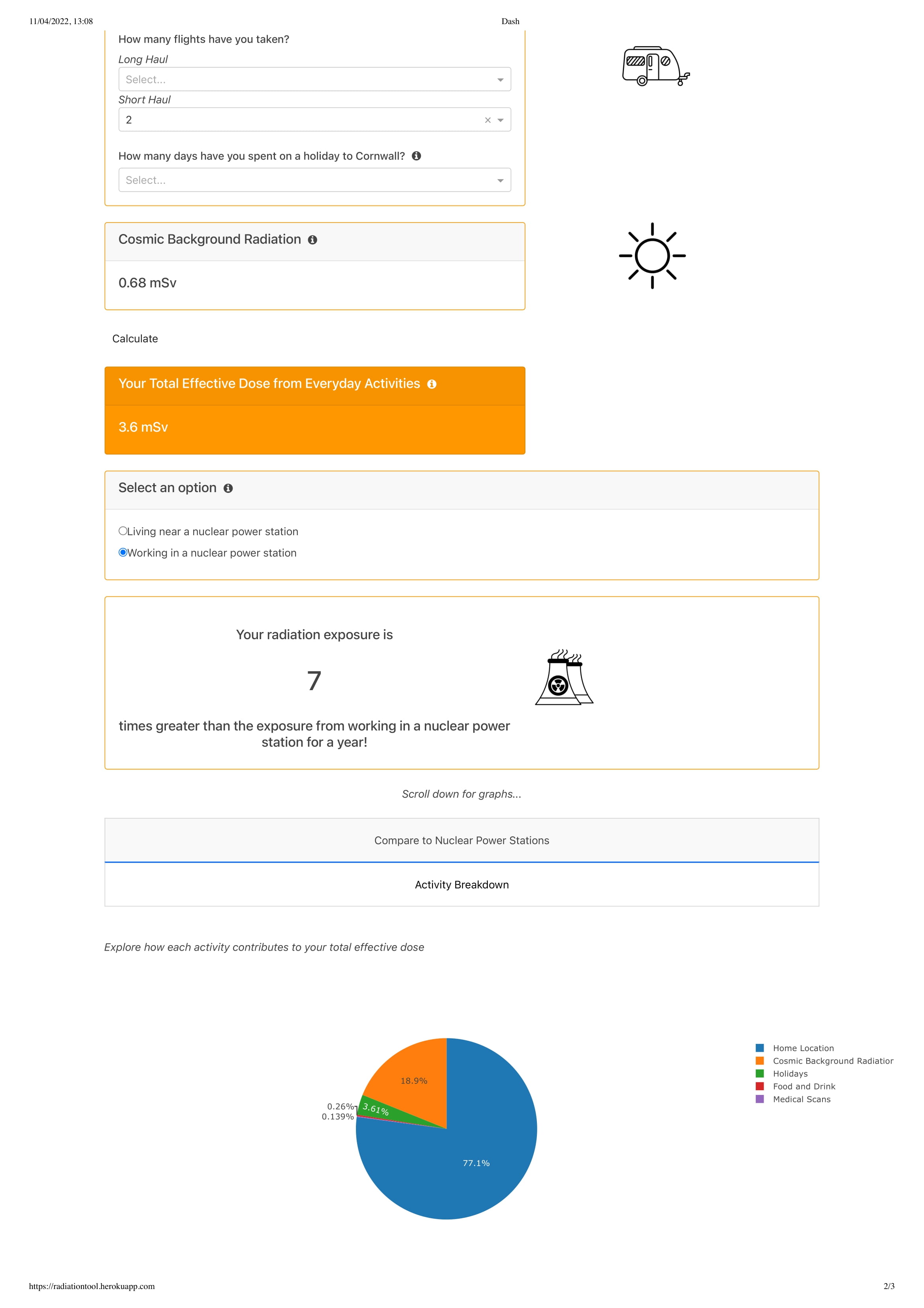 GitHub - MaxTalberg/Radiation-Dose-Calculator: Radiation dose ...