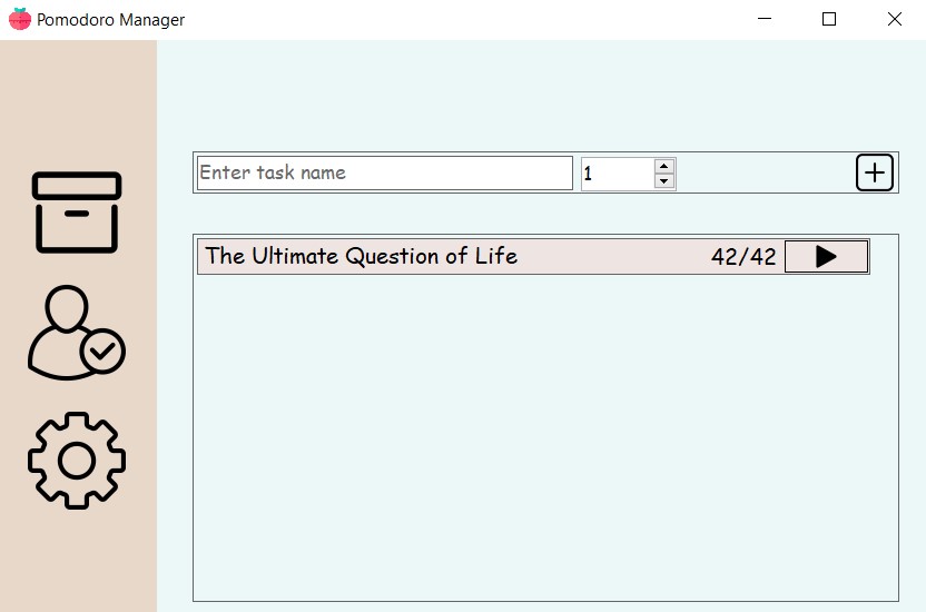 GitHub - MisSero/Pomodoro-Manager: App that helps you use the Pomodoro Technique by organizing ...