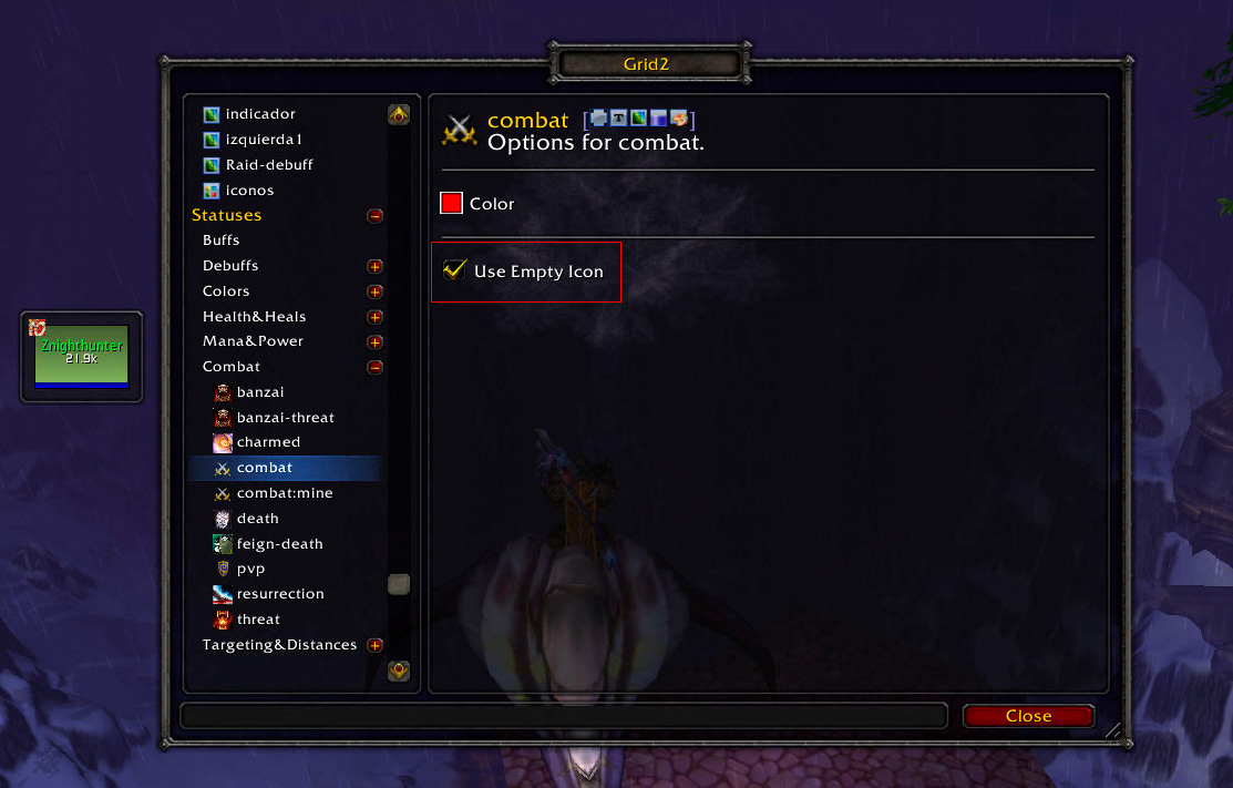 Combat Status · Issue #11 · bkader/Grid2-WoTLK · GitHub