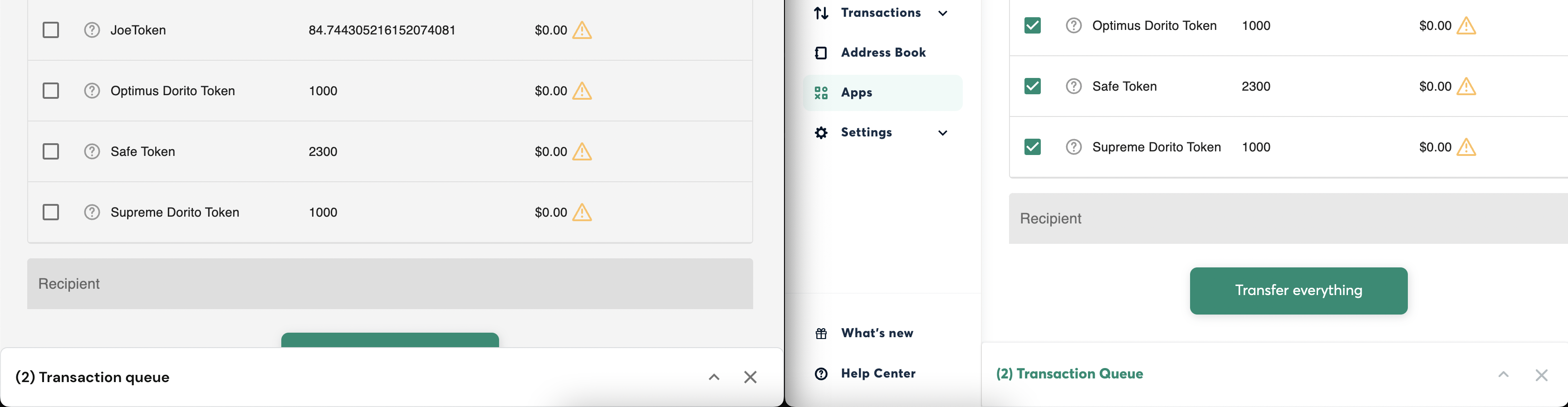 [Transaction queue, web core] queue overlapping with safe apps · Issue ...