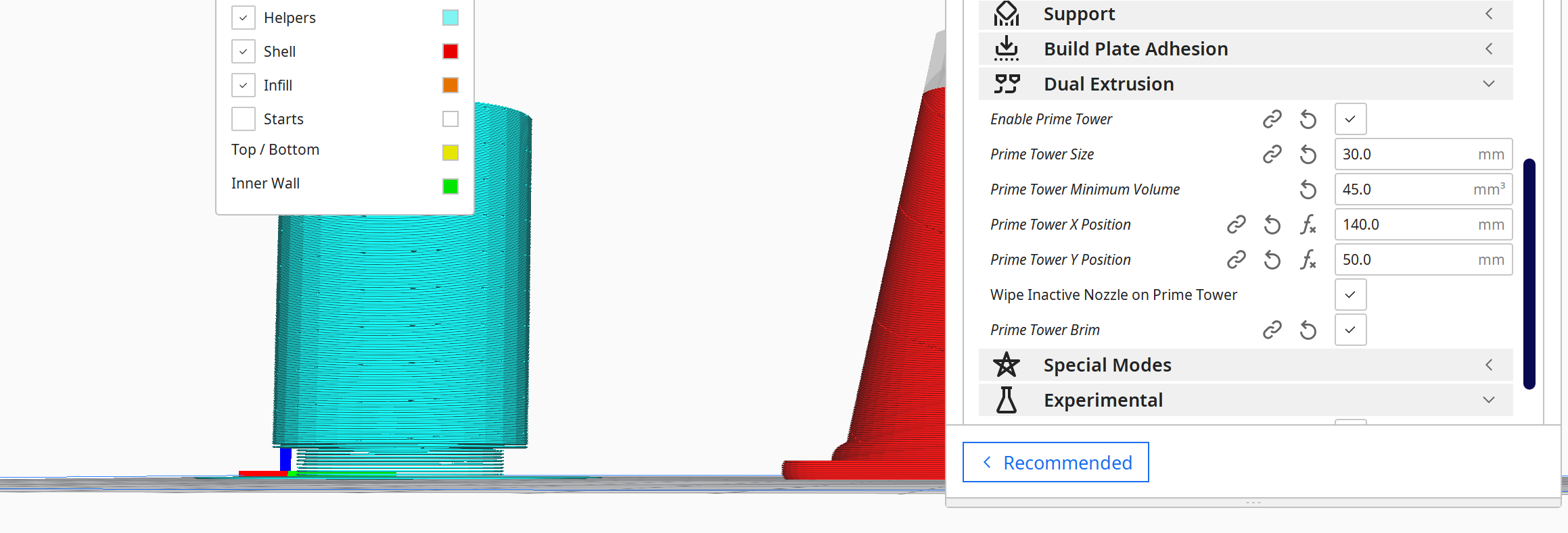 Prime tower overhang · Issue #10602 · Ultimaker/Cura · GitHub