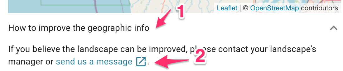Finesse the UI text and the spacing for the How-to below the landscape map · Issue #266 ...