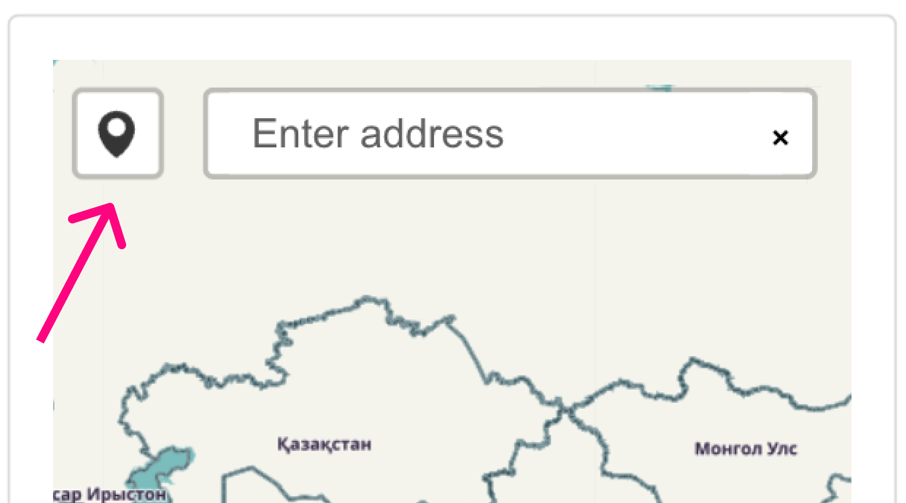 Mobile: Drop pin button is obstructed by the search field · Issue #360 · techmatters/terraso-web ...