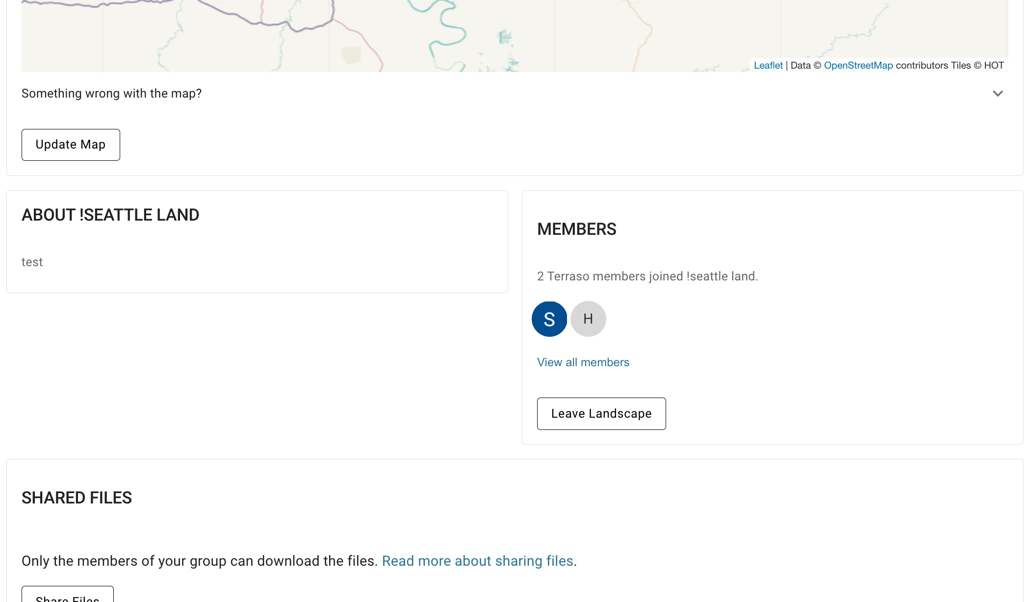 Match the Members and About modules height · Issue #362 · techmatters/terraso-web-client · GitHub