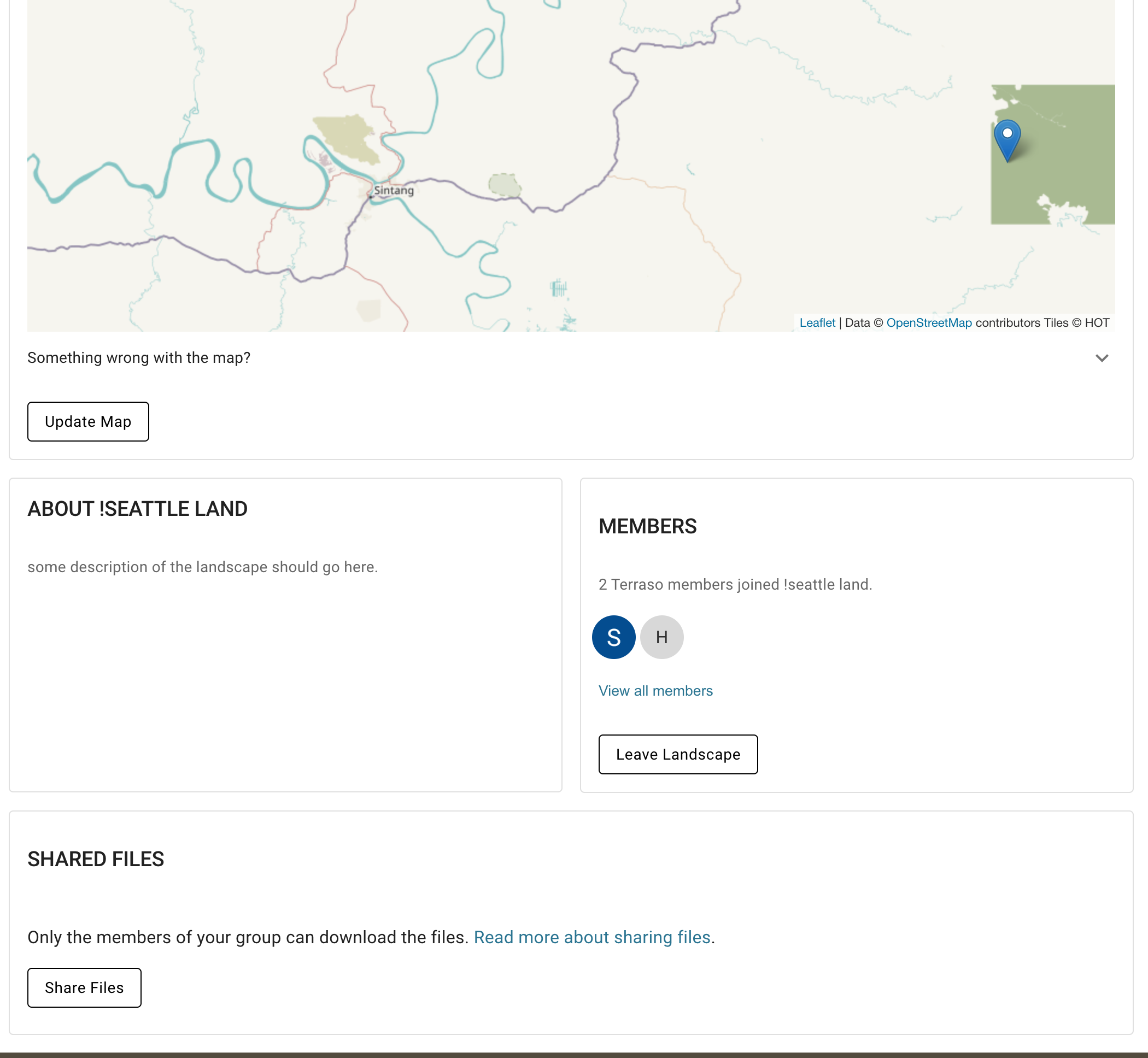 Match the Members and About modules height · Issue #362 · techmatters/terraso-web-client · GitHub