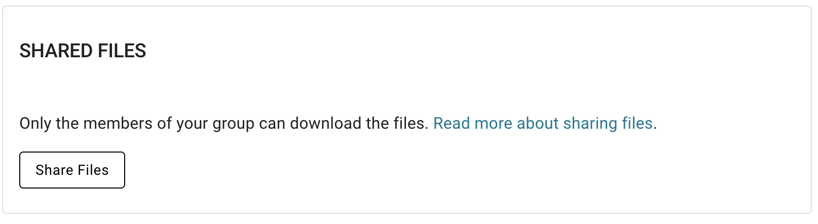 Shared File module message when no files shared vs. 1 or more files are shared · Issue #367 ...