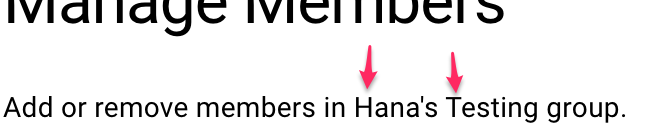 Remove the quotation marks for Group/Landscape name and apply the title case · Issue #387 ...