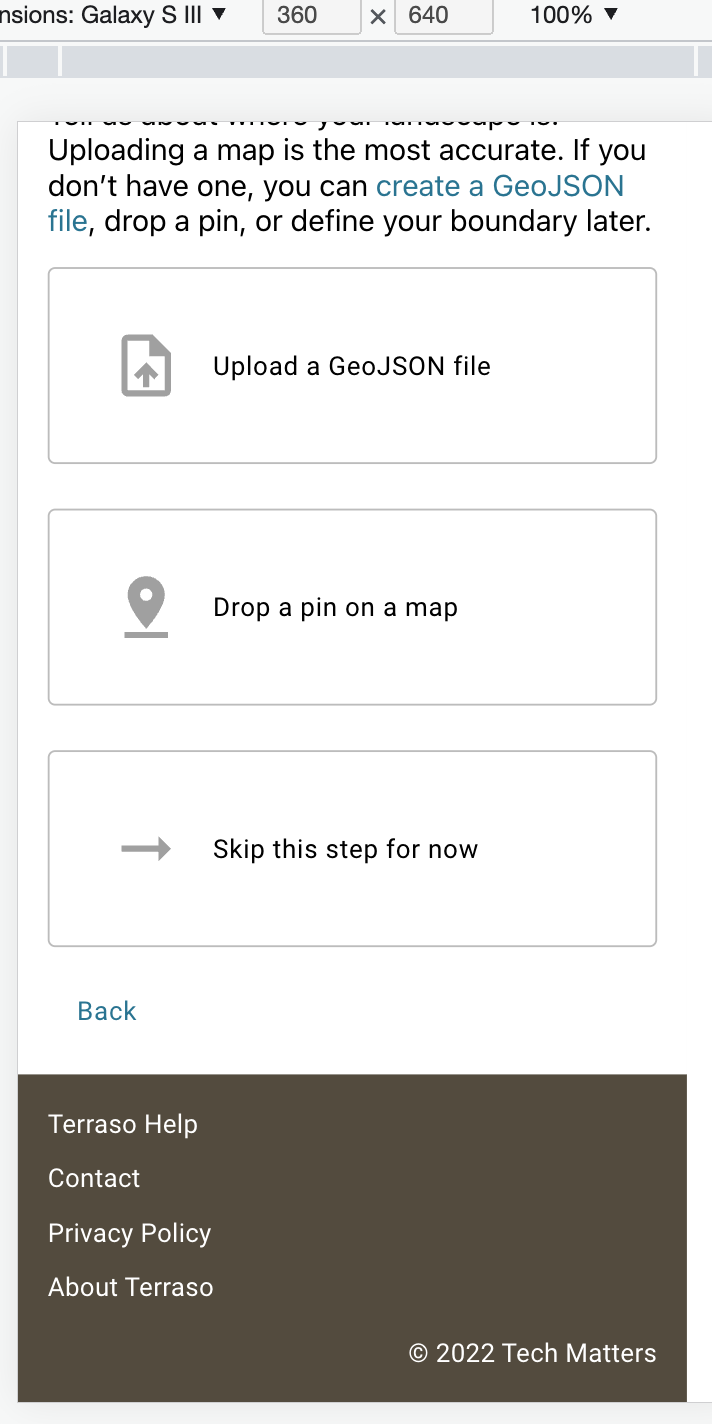 Uploading map boundary screens doesn't show the page title on load · Issue #397 · techmatters ...