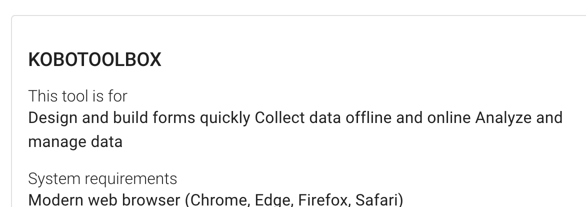 KoBoToolbox's text is formatted wrong · Issue #781 · techmatters ...