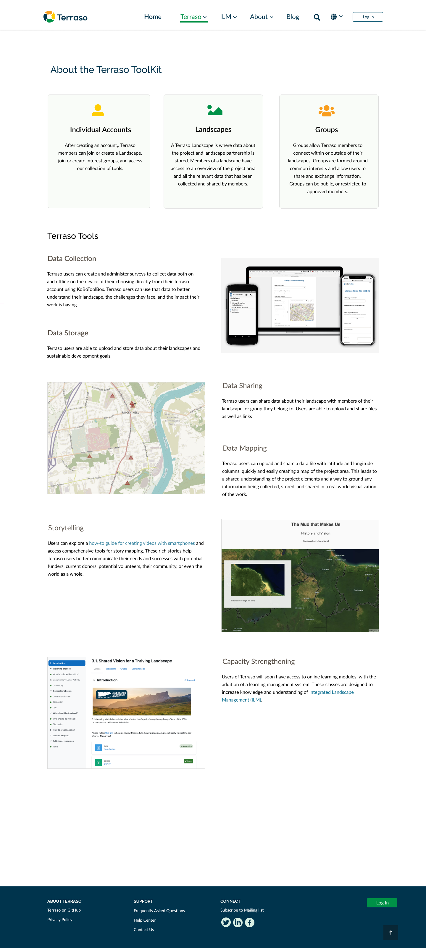 Terraso marketing website update: new page layout & content · Issue #32 · techmatters/terraso-wp ...