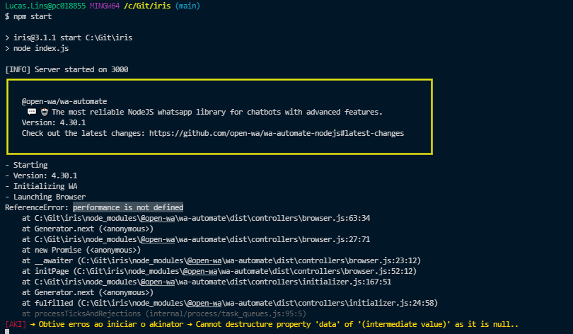 Performance is not defined · Issue #507 · KillovSky/Iris · GitHub