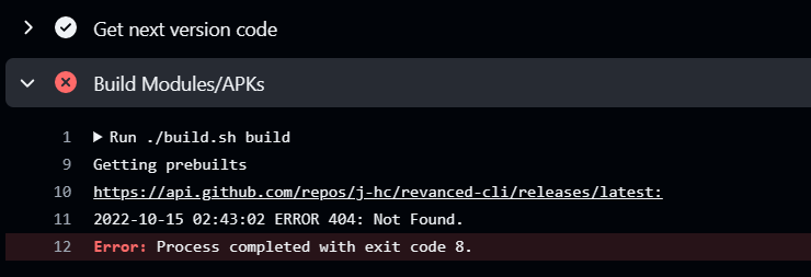 Can't Build · Issue #76 · j-hc/revanced-magisk-module · GitHub