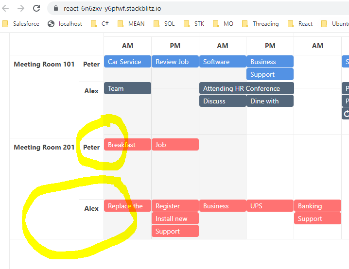 Switching between views in the Scheduler causes misalignment · Issue #1486 · telerik/kendo-react ...