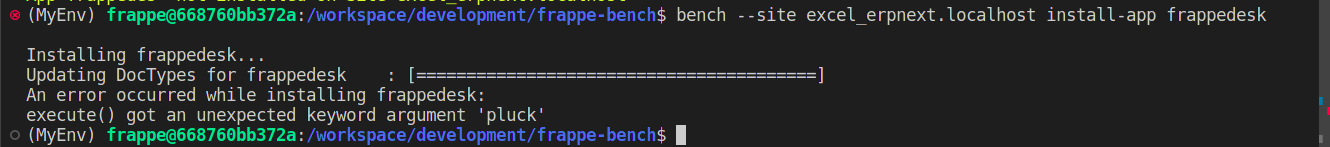 An error occurred while installing frappedesk · Issue #688 · frappe/helpdesk · GitHub