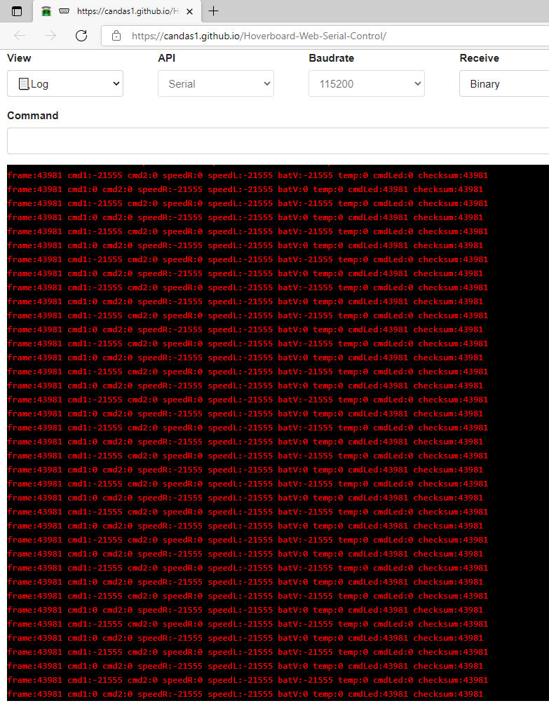 feedback data cannot control the Variants usart board? · Issue #229 · EFeru/hoverboard-firmware ...