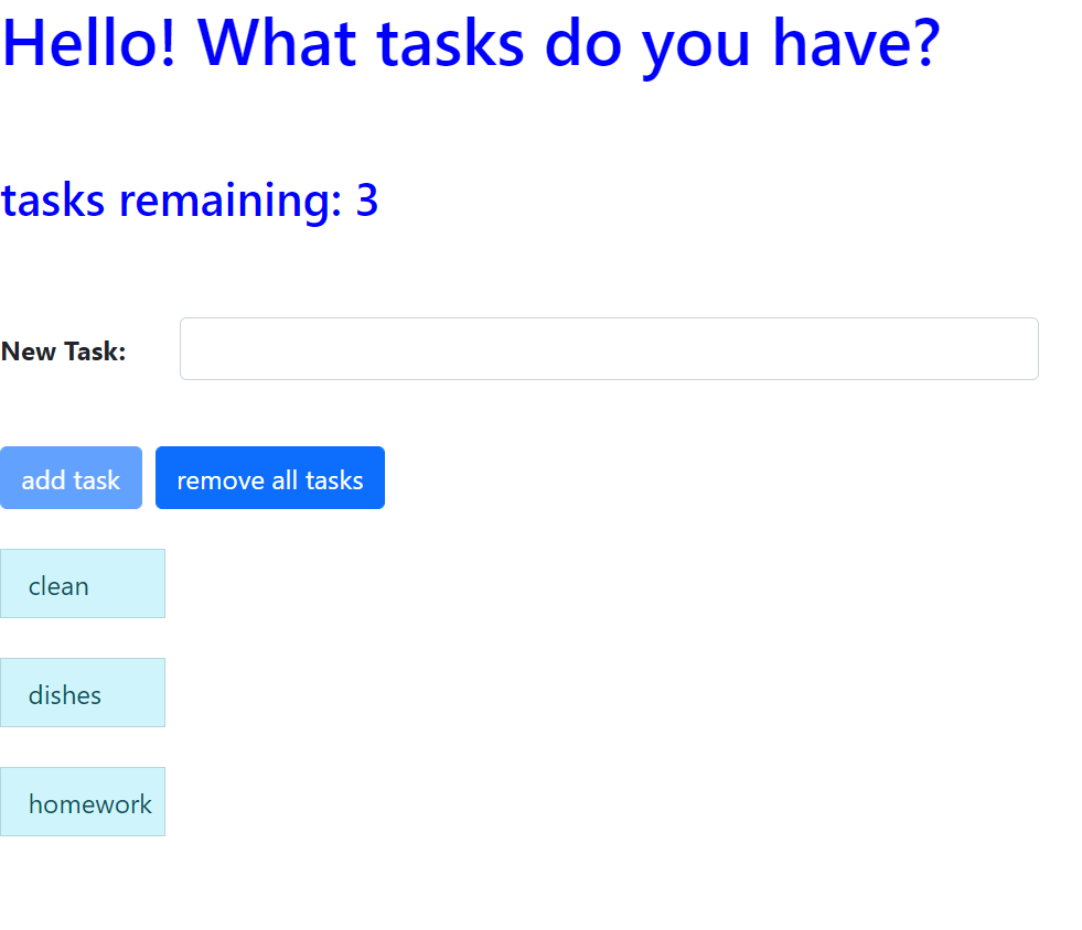 GitHub - Moria1996/todo-list-react: You can add tasks, delete task by ...