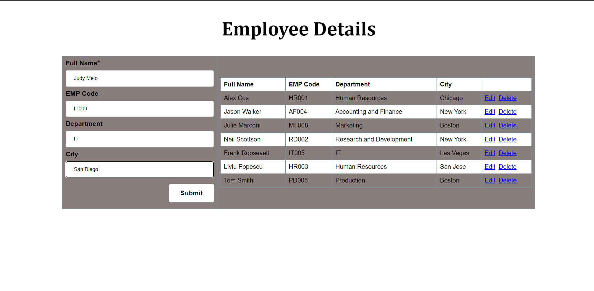 GitHub - PawaniPathirana/JavaScript-CRUD-Operations