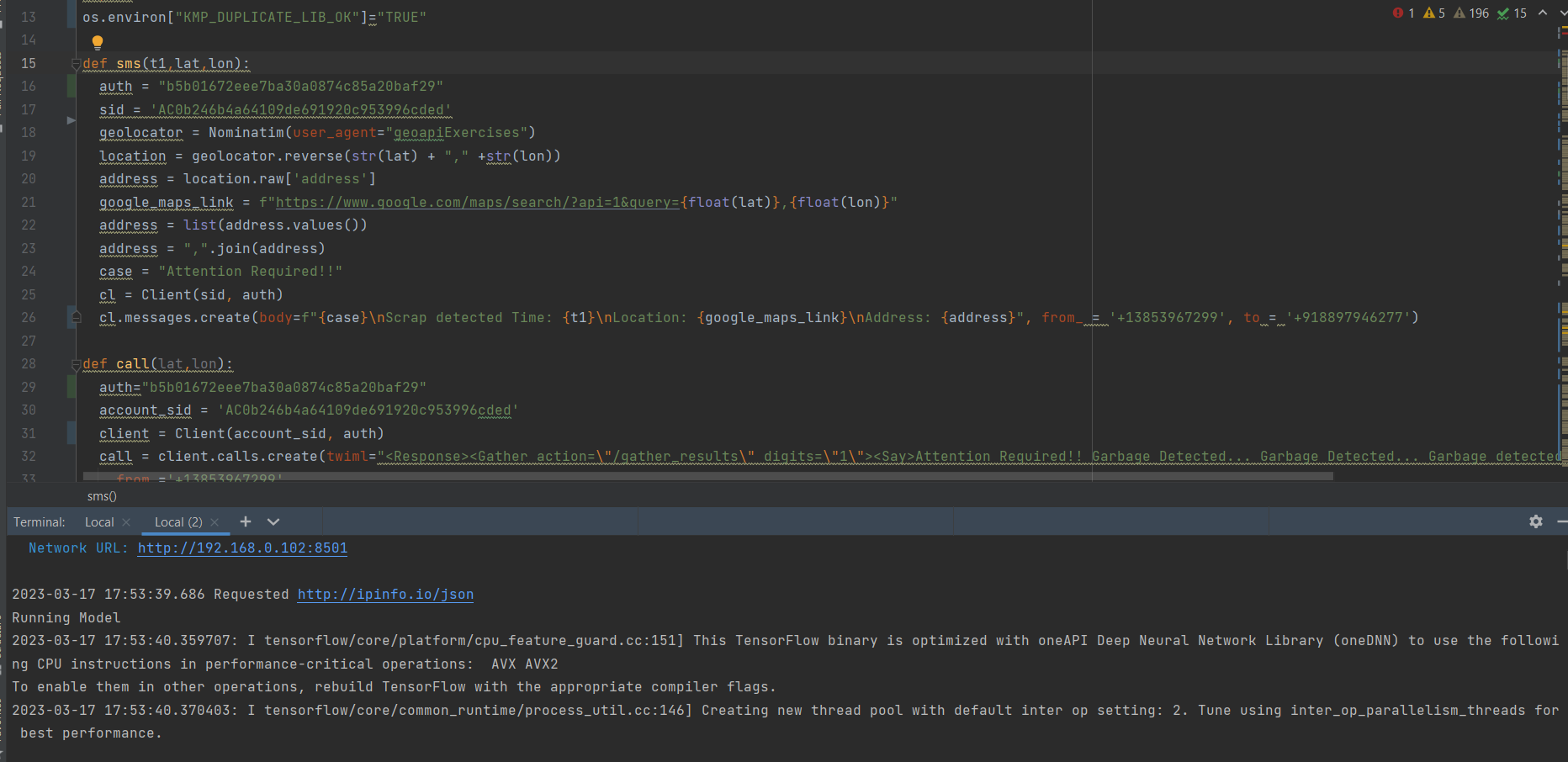 GitHub - NishankKS/CleanSweep.AI_IntelOneAPI: A-EYE on SCATTERED GARBAGE