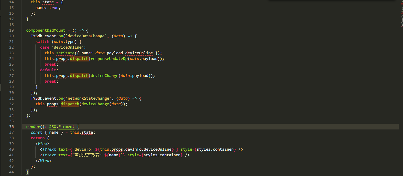 设备没有离线， 离线弹窗出现 · Issue #153 · tuya/tuya-panel-kit · GitHub