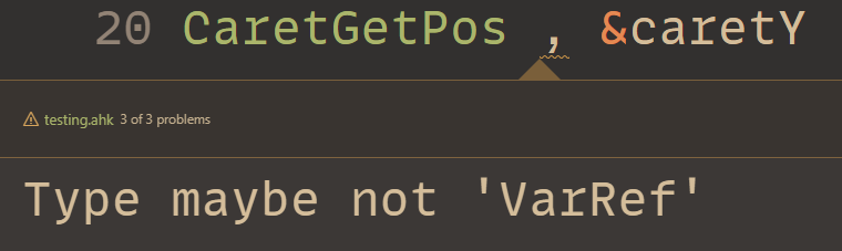 [Bug] False linter flags · Issue #130 · thqby/vscode-autohotkey2-lsp · GitHub