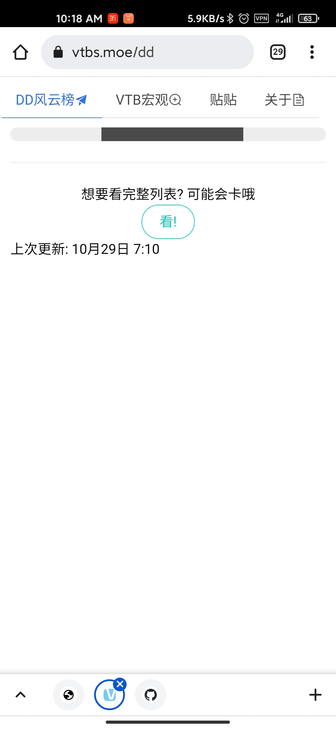 DD风云榜好几天未更新了 · Issue #311 · dd-center/vtbs.moe · GitHub