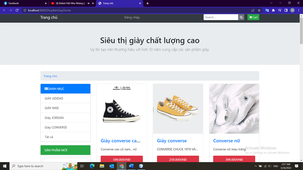 GitHub - hoang-t3k56qx1/BTL-Web: Bài tập lớn website bán giày nhóm 14