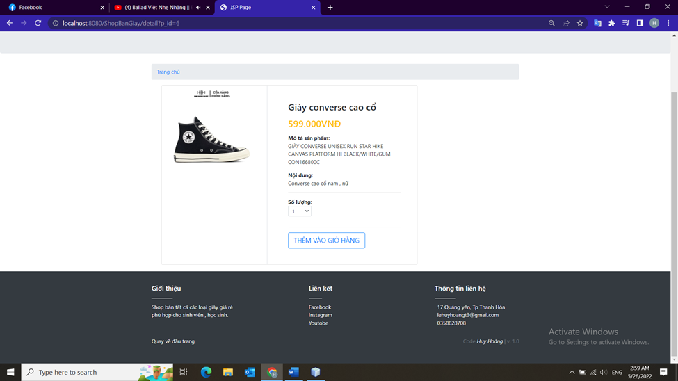 GitHub - hoang-t3k56qx1/BTL-Web: Bài tập lớn website bán giày nhóm 14
