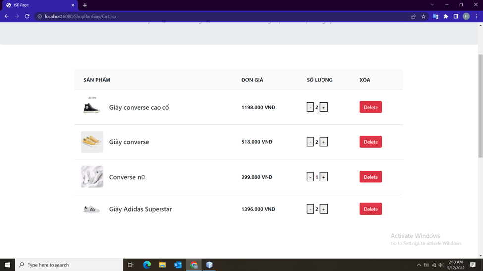 GitHub - hoang-t3k56qx1/BTL-Web: Bài tập lớn website bán giày nhóm 14