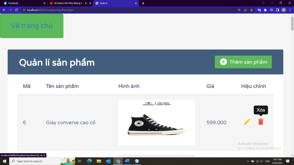 GitHub - hoang-t3k56qx1/BTL-Web: Bài tập lớn website bán giày nhóm 14