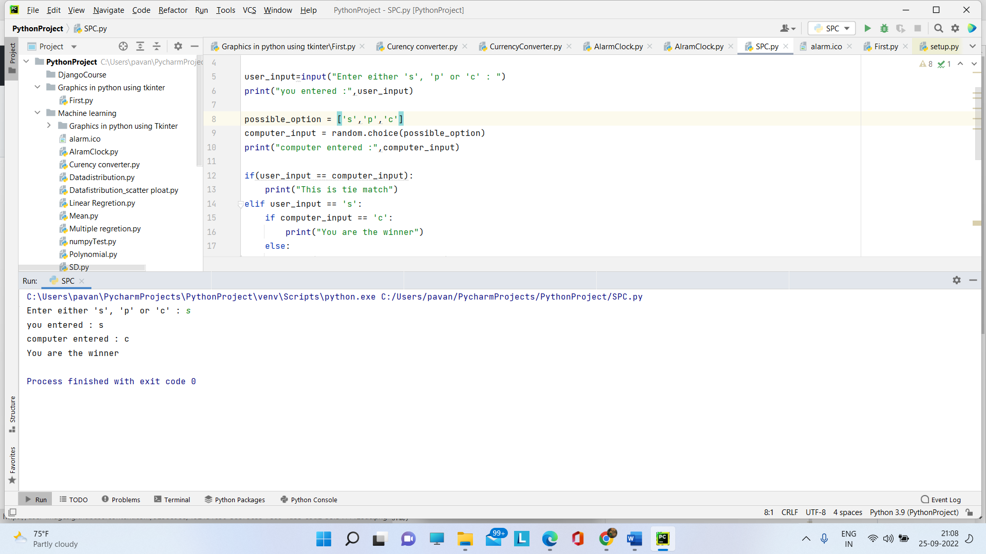 Github Pavankumargujjar Python Projects