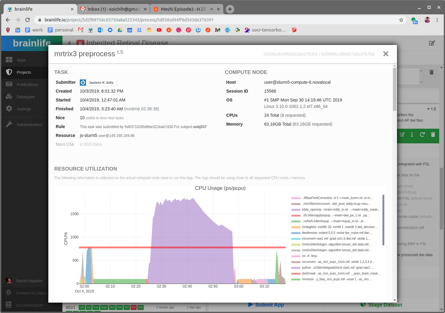 eddy_opemmp high cpu usage · Issue #10 · brainlife/app-mrtrix3-preproc · GitHub