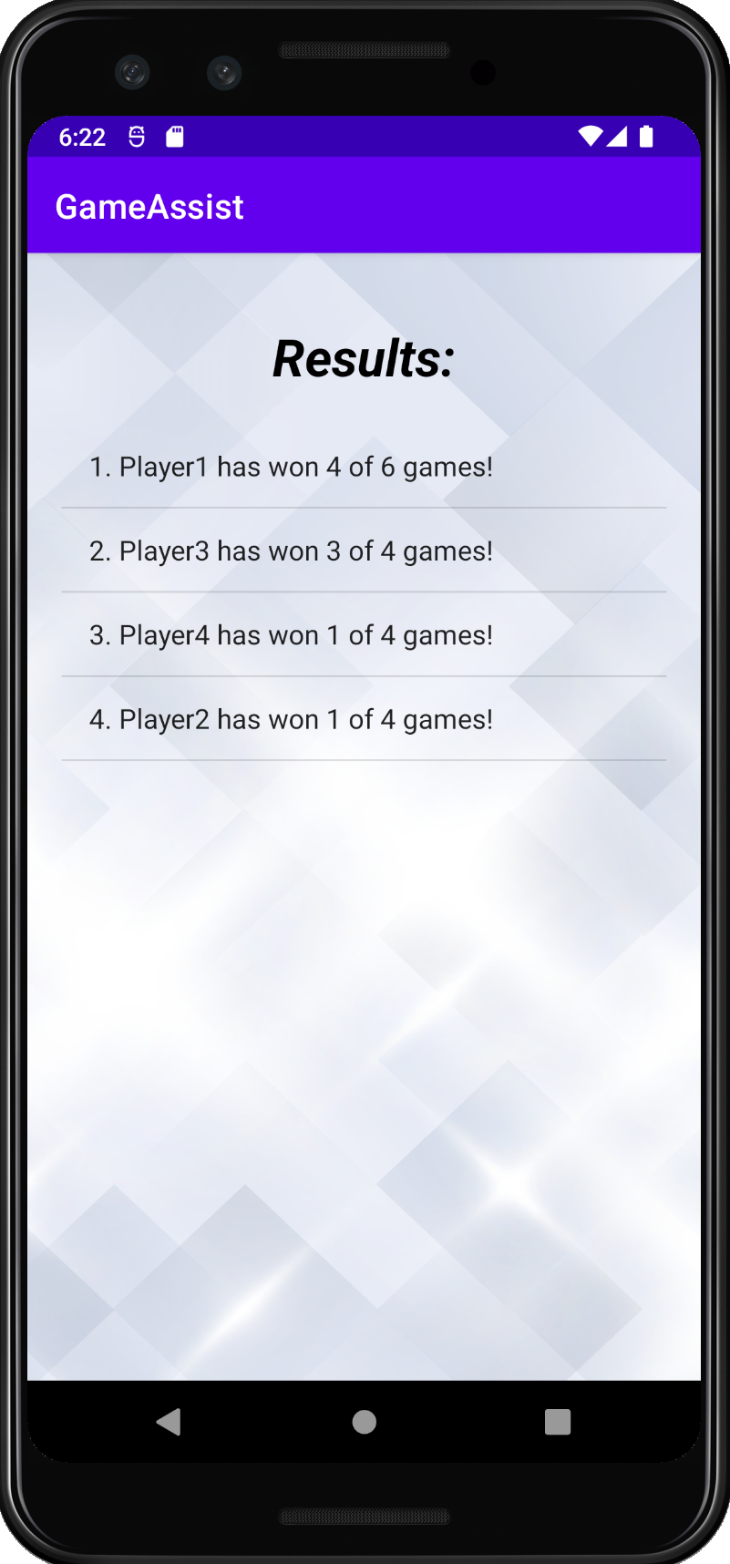 GitHub - ordrukman/GameAssist: Android app, assisting to manage your game