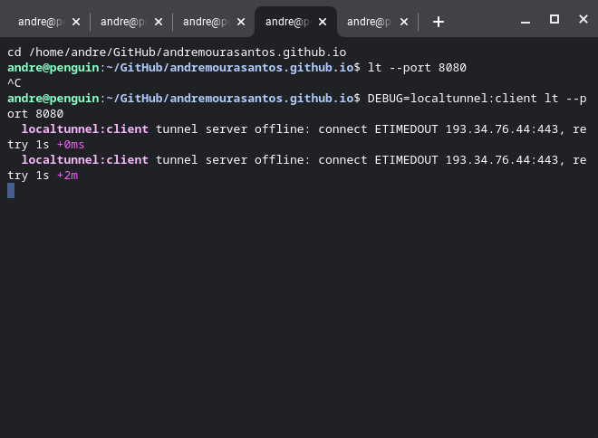 localtunnel is down? · Issue #451 · localtunnel/localtunnel · GitHub
