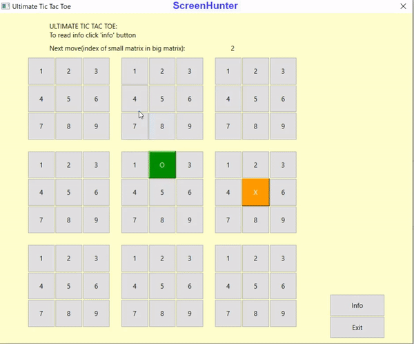 GitHub - VjeranCvitanic/Ultimate-TicTacToe-App