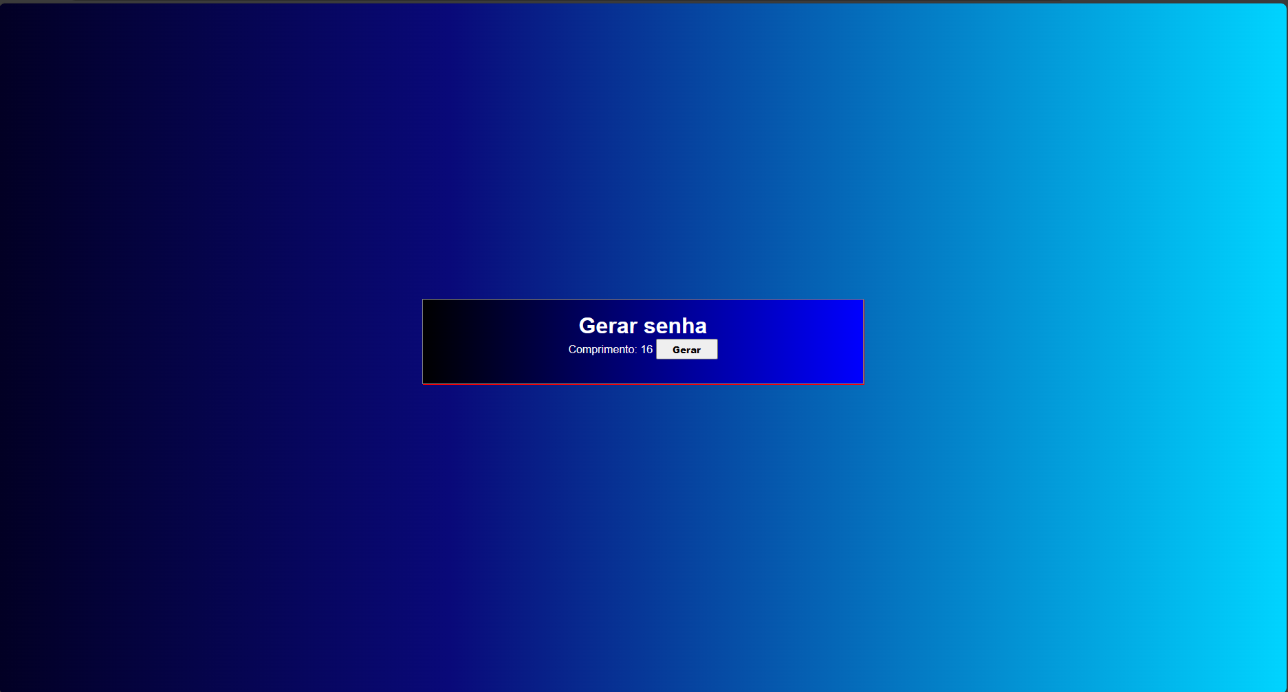 GitHub - moises-moreira/Gerador-de-Senha: gerador de senha com 16 caracteres