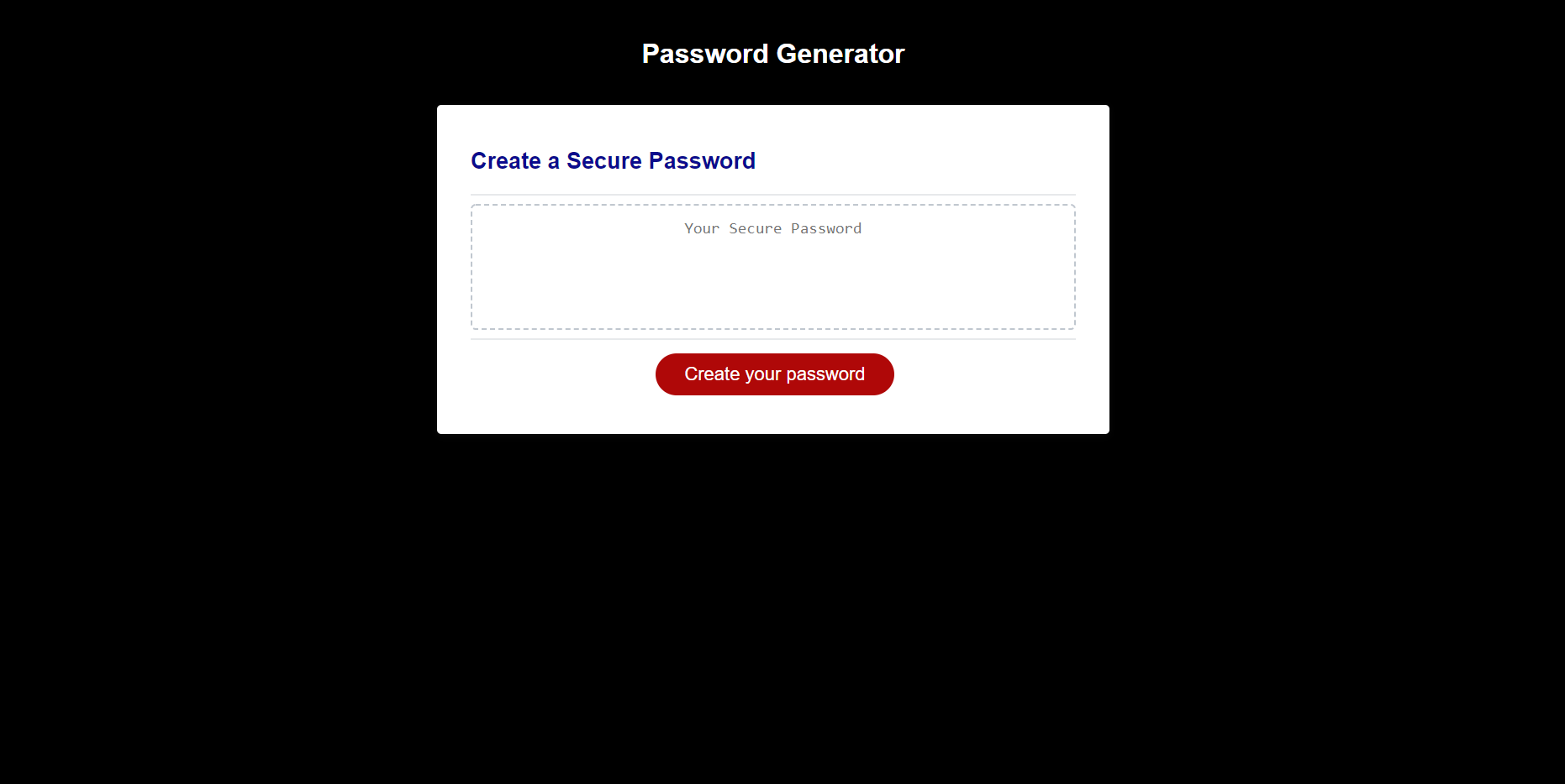 GitHub - Jo37973/Password-Generator