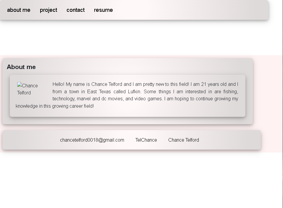 GitHub - TelChance/Portfolio
