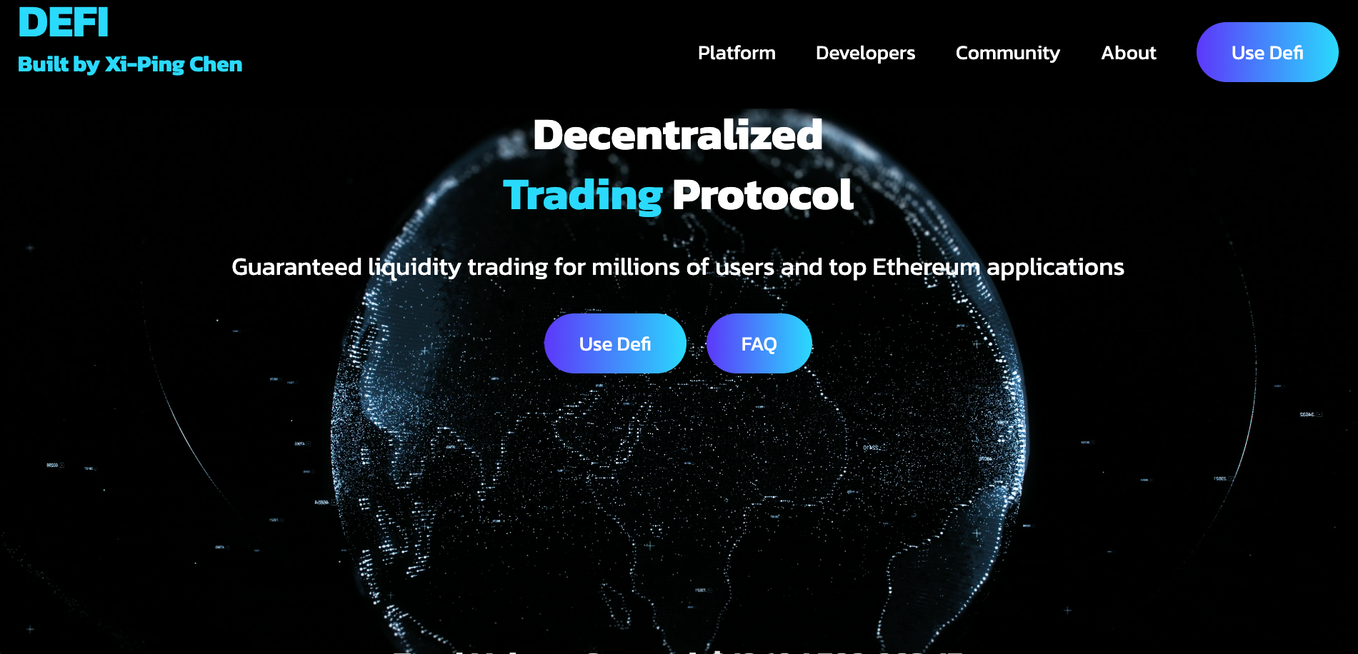 GitHub - Chachenski/DeFi_Website