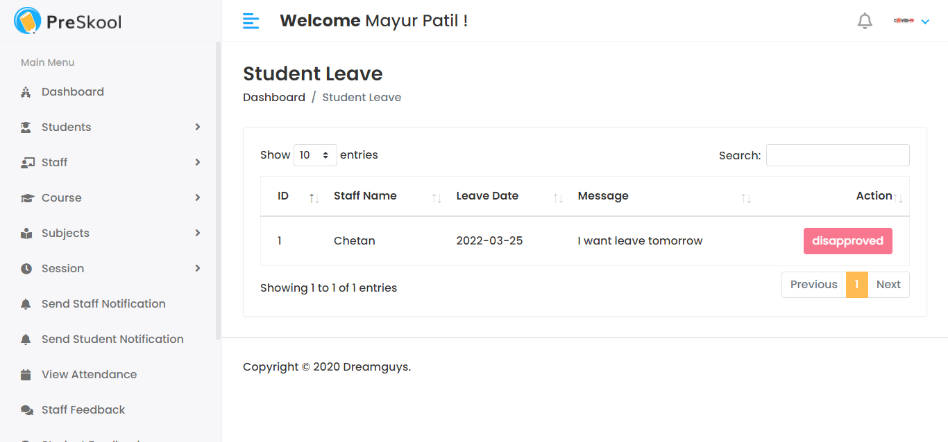 GitHub - MayurPatil98/Student-Management-System-In-Django: Student ...