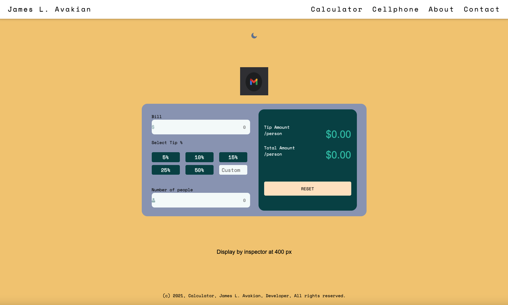 GitHub - jamesavakian62/custom-tip-calculator