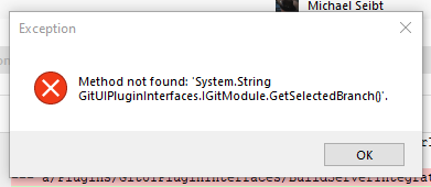 Opening 'Commit to' window throws an exception · Issue #11356 · gitextensions/gitextensions · GitHub