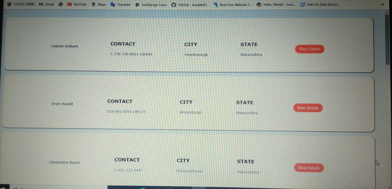 GitHub - jitu-kumar/inFoDetailApp