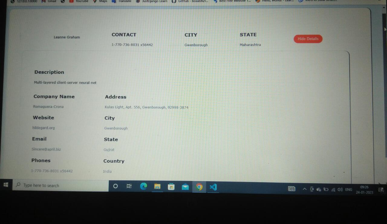 GitHub - jitu-kumar/inFoDetailApp