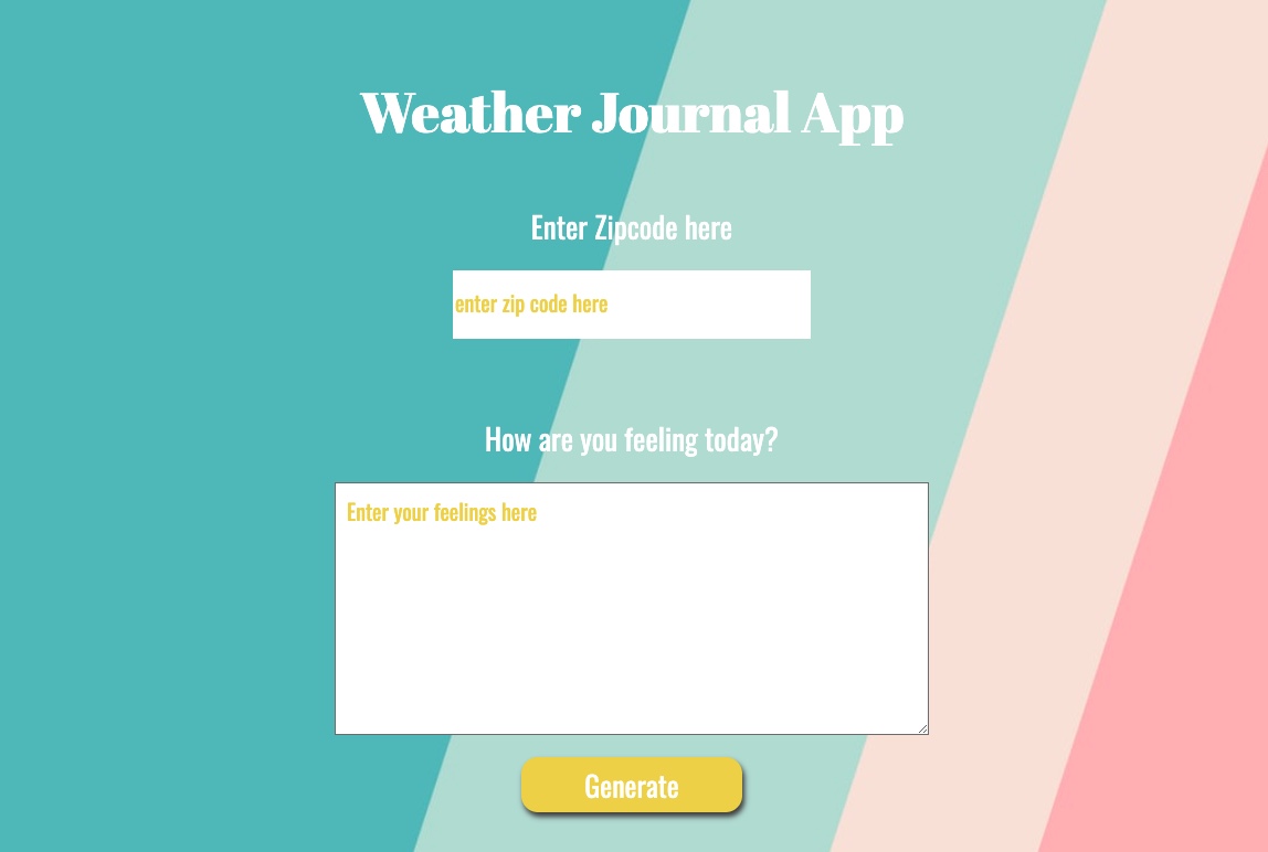 GitHub - Yui-Iida/udacity-03-WeatherJournalApp